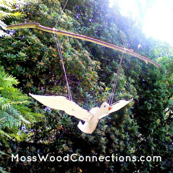 3-D Bird Mobile Craft - Mosswood Connections