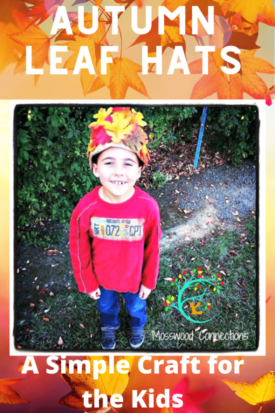 Autumn Leaf Hats - An Autumn Craft for Kids - Mosswood Connections