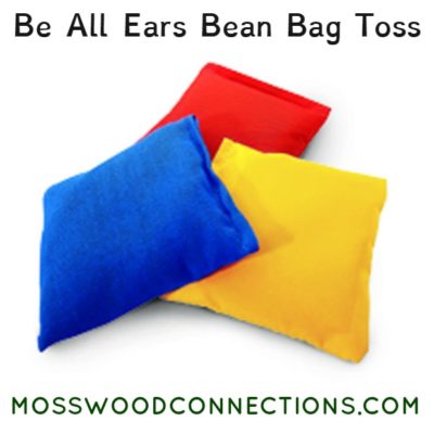 Be All Ears Bean Bag Toss - Mosswood Connections