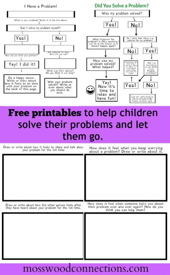 Problem-Solving Strategies for Anxious Children - Mosswood Connections