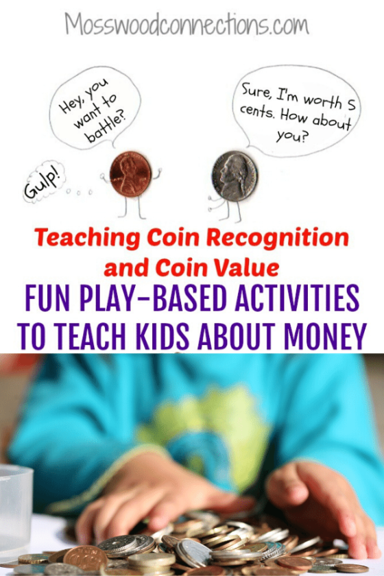 Teaching Coin Recognition and Coin Value - Mosswood Connections