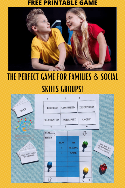 How Am I Feeling Social Skills Game - Mosswood Connections