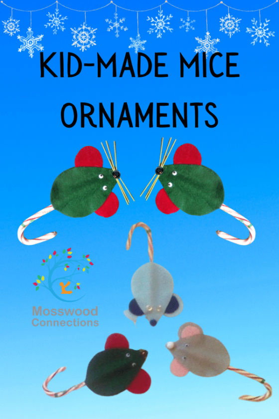 Kid-Made Mice Ornaments - A Holiday-Inspired Craft for Kids - Mosswood ...