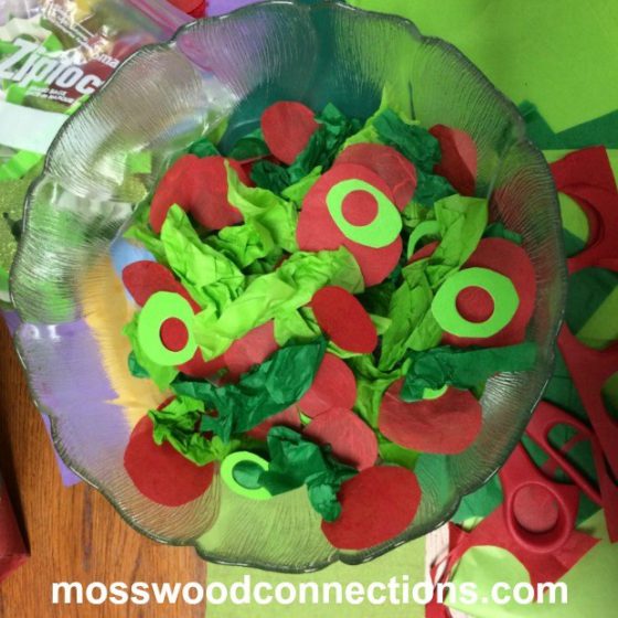 Make a Paper Salad - Mosswood Connections
