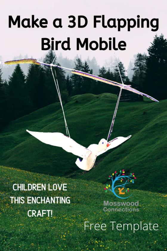 3-D Bird Mobile Craft - Mosswood Connections