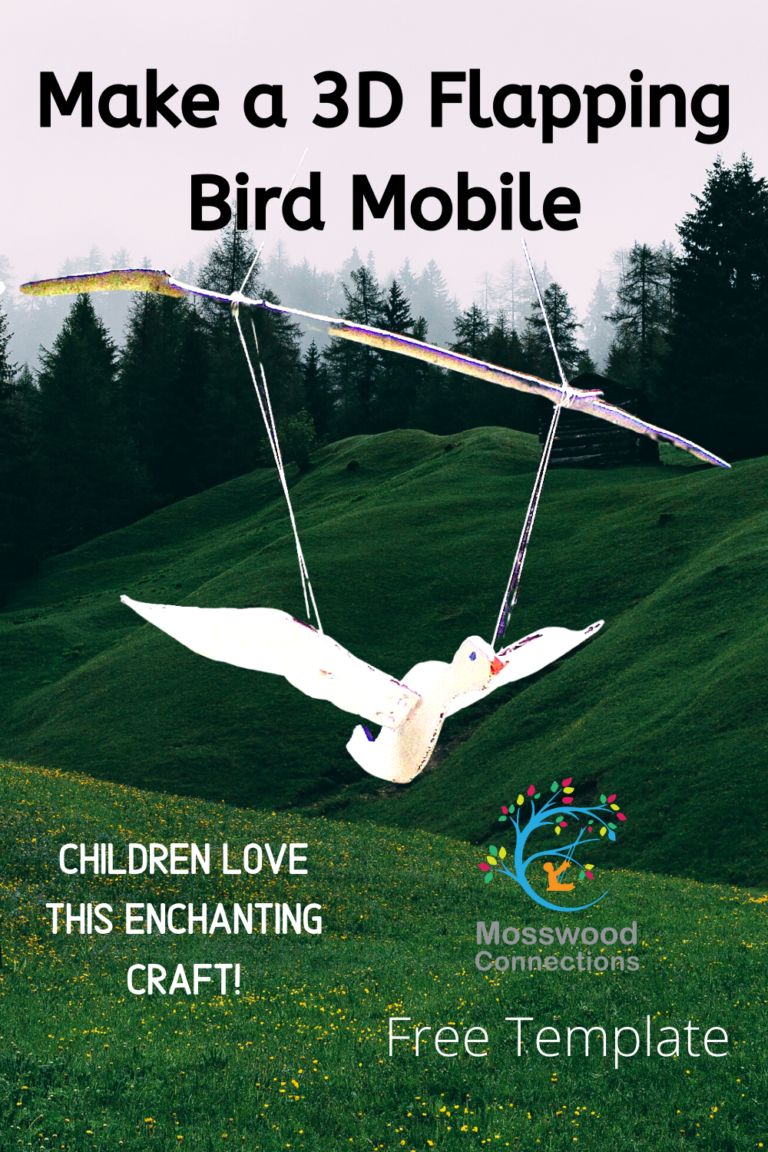 3-D Bird Mobile Craft - Mosswood Connections