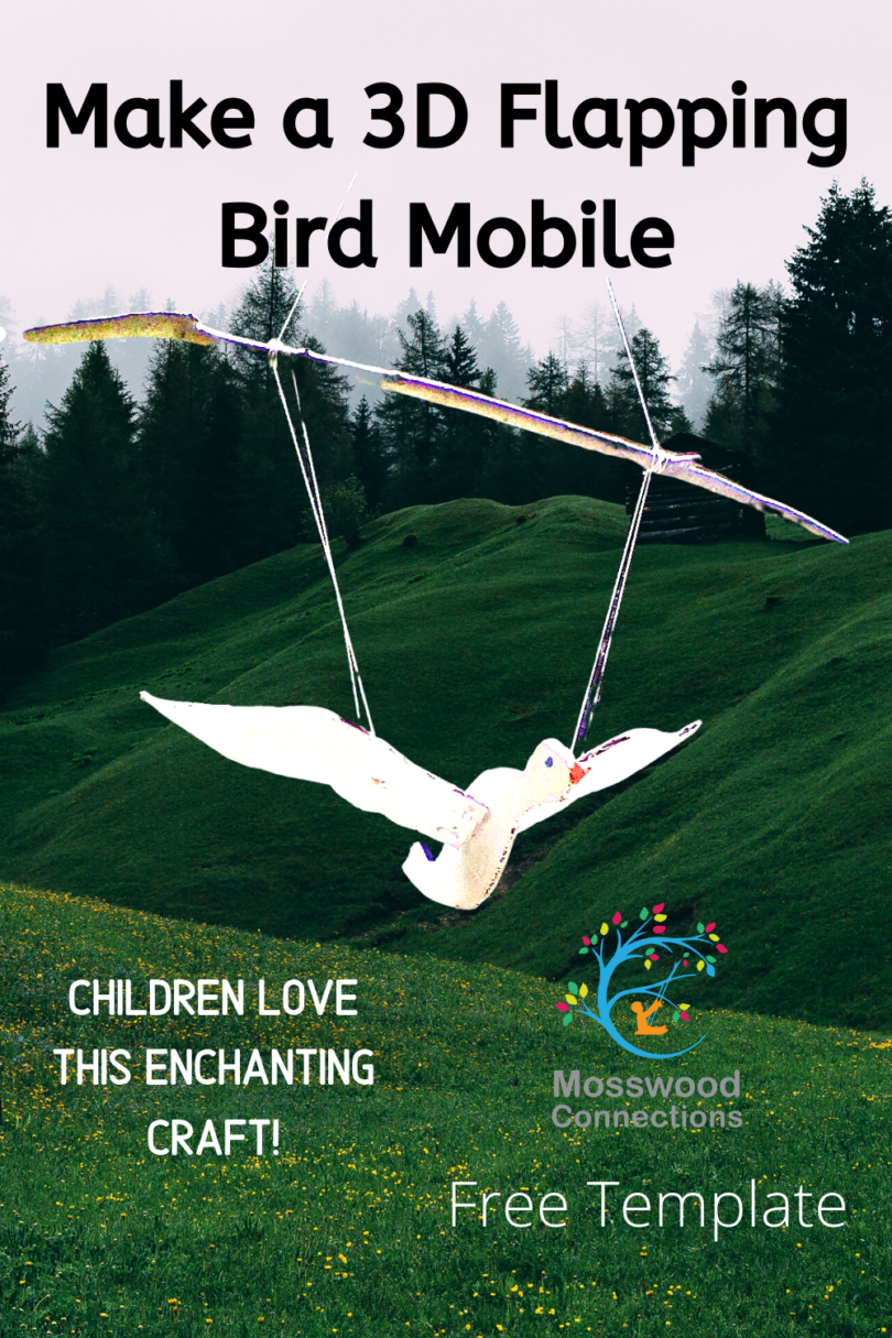 3-D Bird Mobile Craft - Mosswood Connections