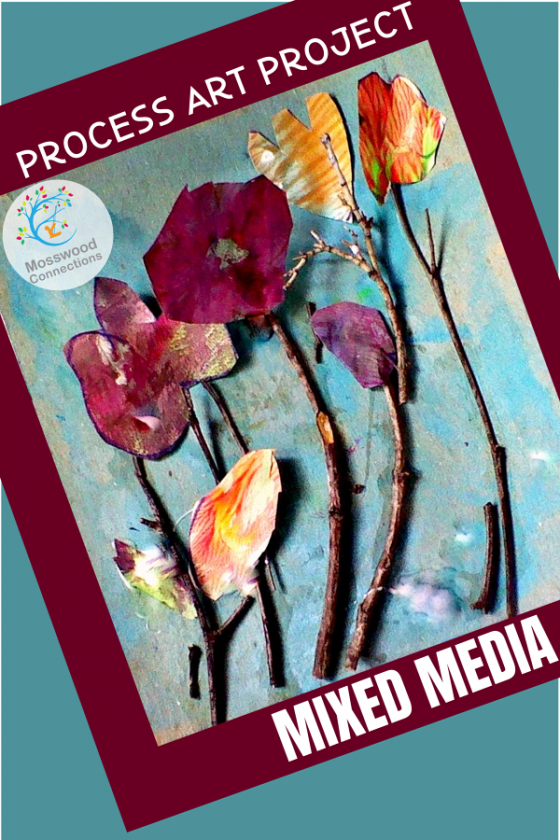 Mixed Media Art Project - Mosswood Connections