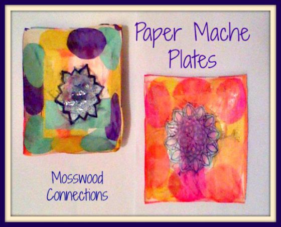 Paper Maché Plate - Mosswood Connections