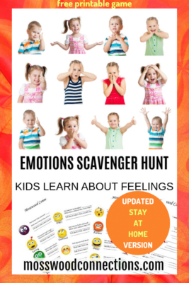 Emotions Scavenger Hunt - Mosswood Connections