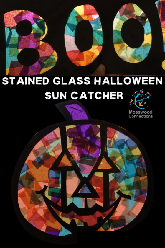 Easy Stained Glass Art Activity - Mosswood Connections