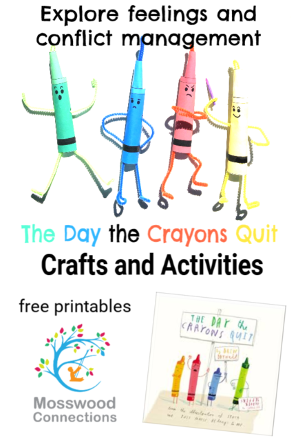 The Day the Crayons Quit Crafts and Activities - Mosswood Connections