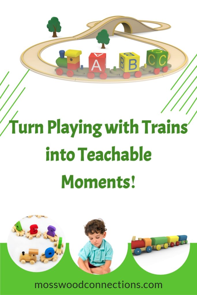 Playing with Trains! - Mosswood Connections