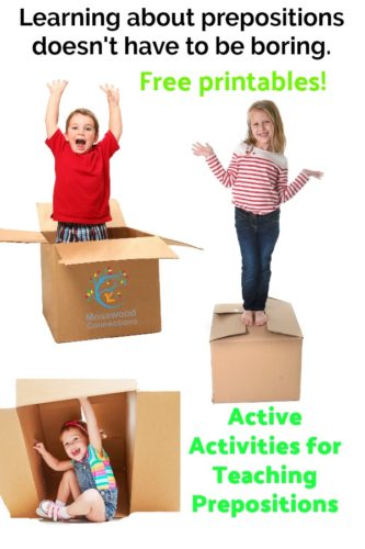 Five Fun Activities for Teaching Prepositions - Mosswood Connections