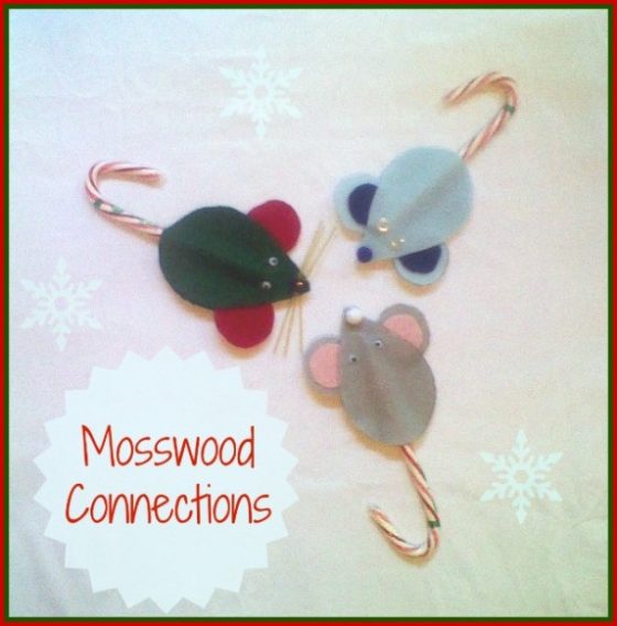 Kid-Made Mice Ornaments - A Holiday-Inspired Craft for Kids - Mosswood ...