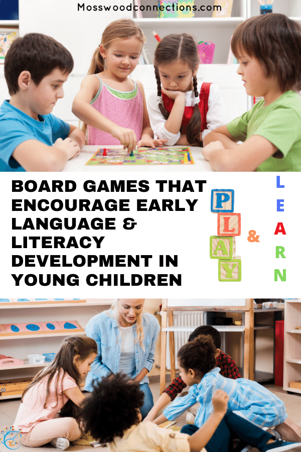 Board Games That Encourage Early Language Literacy Development In