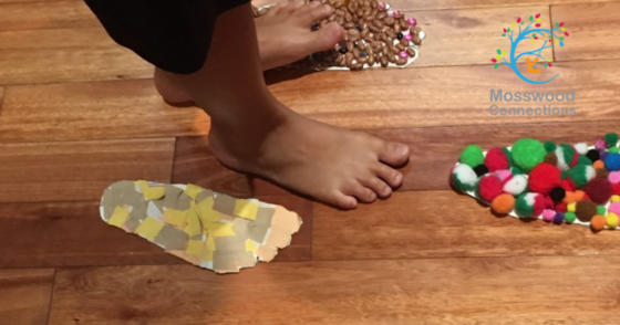 Footprints Sensory Gross Motor Activity - Mosswood Connections