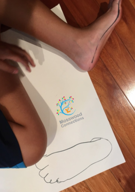 Footprints Sensory Gross Motor Activity - Mosswood Connections