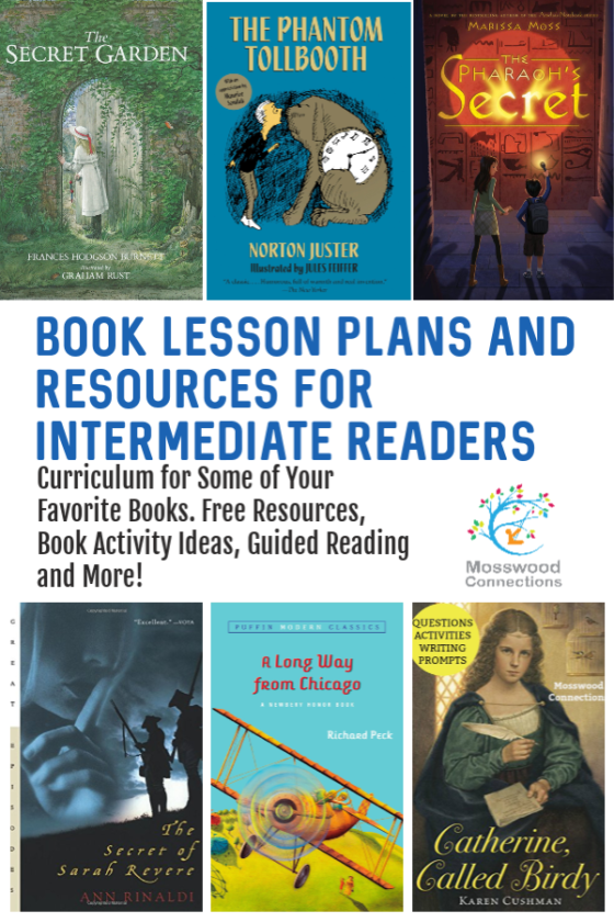 Literature Lesson Plans for Intermediate Readers - Mosswood Connections