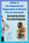 Should You be Worried about Your Child's Regression? - Mosswood Connections